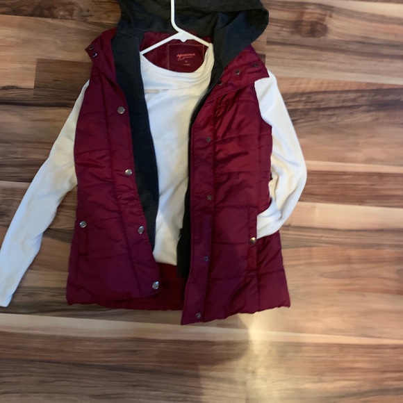 Arizona Jean Company | Jackets & Coats | Maroon Vest | Poshmark